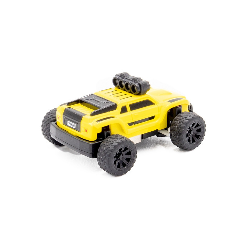 Micro Turbo Racing car 1/76 Monster truck yellow TB-C81-YE