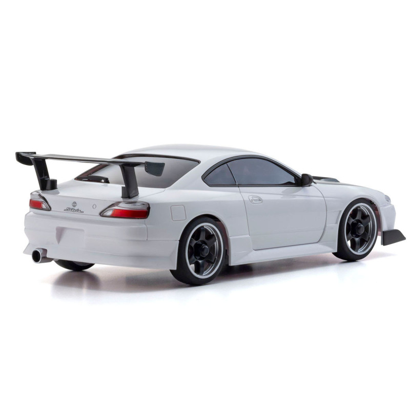 Mini-Z AWD Nissan Silvia S15 equipped with GT Wing White (MA