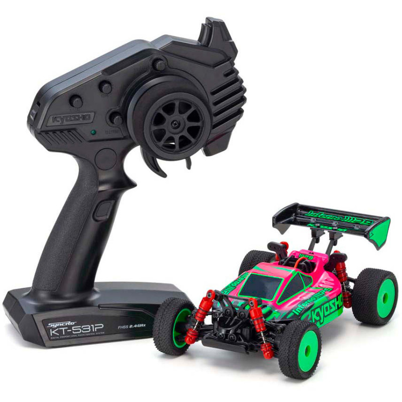 Kyosho Mini-Z Buggy Readyset 4x4 Inferno MP9 TKI3 Rose&Vert